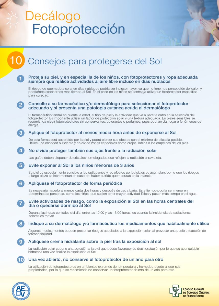 Protégete del sol. Fotoprotección y deporte. | RS deporte